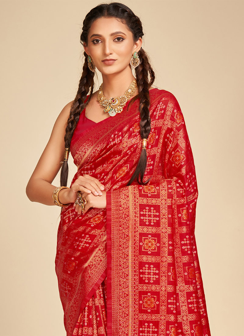 Buy Latest Red Sarees Designs Online Shopping