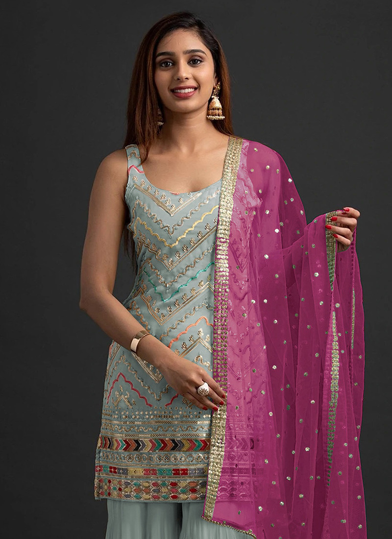 Latest Sharara Suits Designs For Women