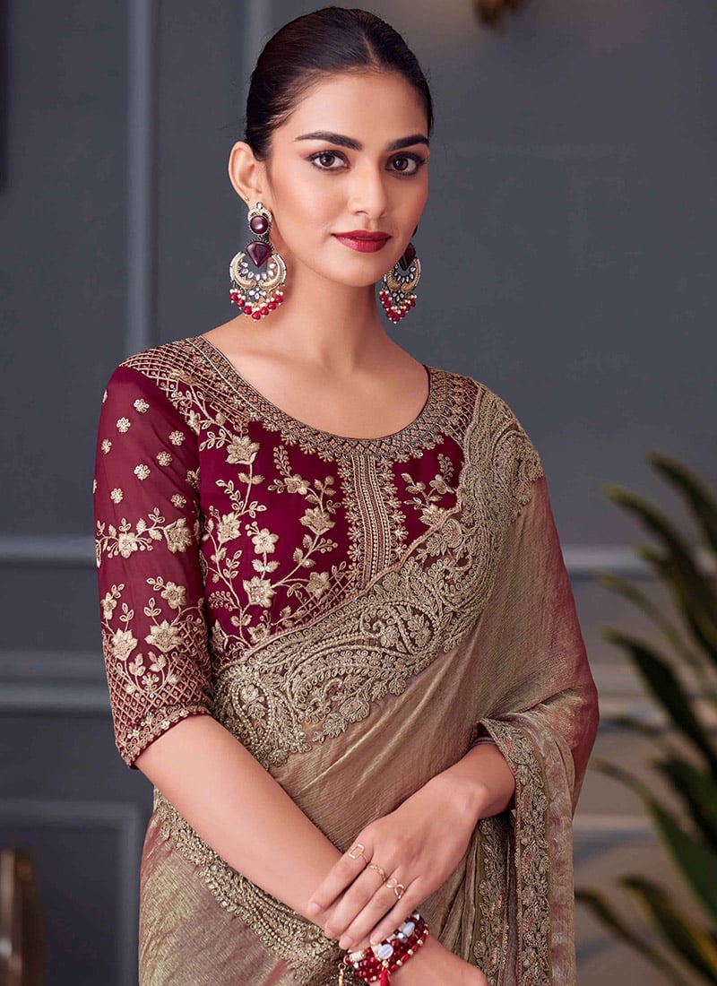 Buy Latest Indian Sarees For Wedding | Latest Wedding Sarees Collection