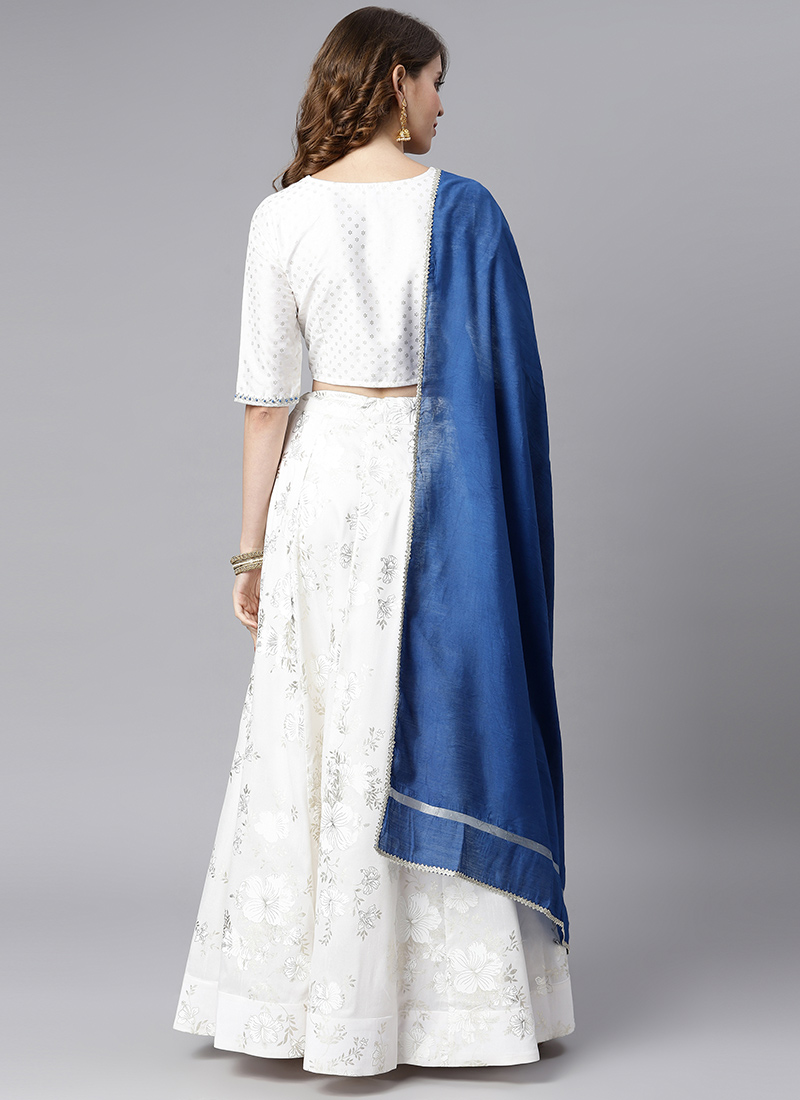 Buy Modern White Lehenga For Women Online Outfits