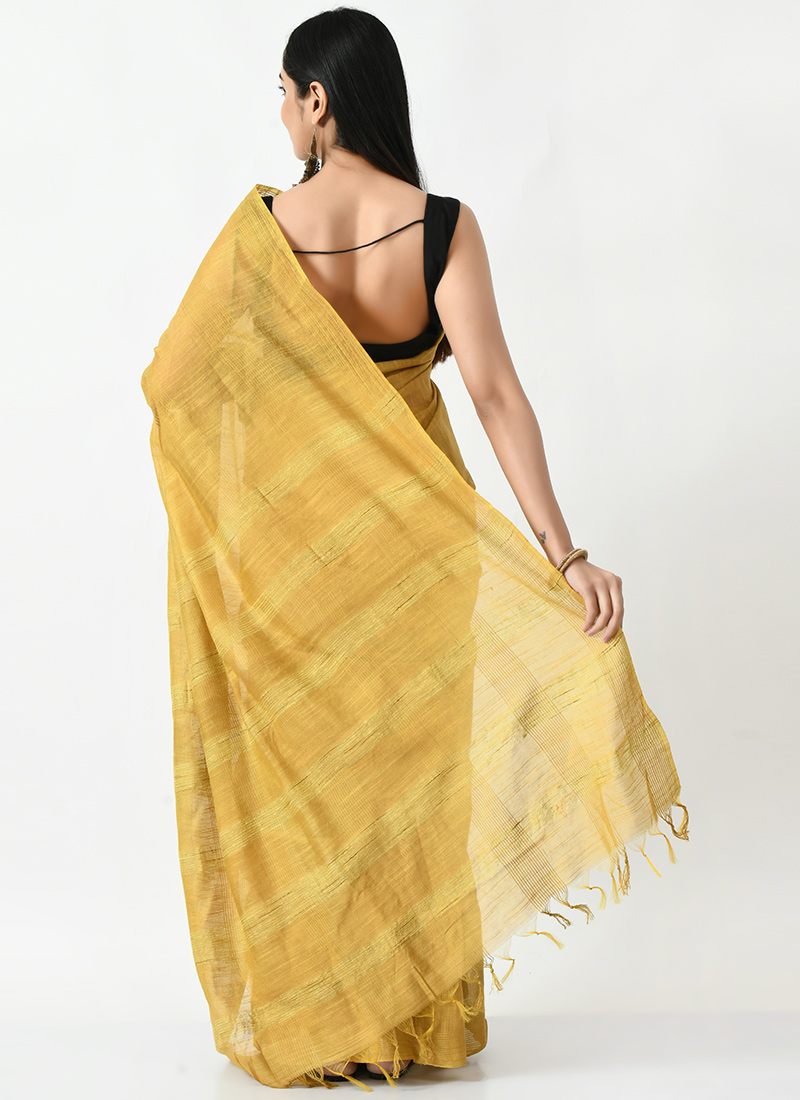 Buy Latest Gold Sarees Designs Online - Cbazaar