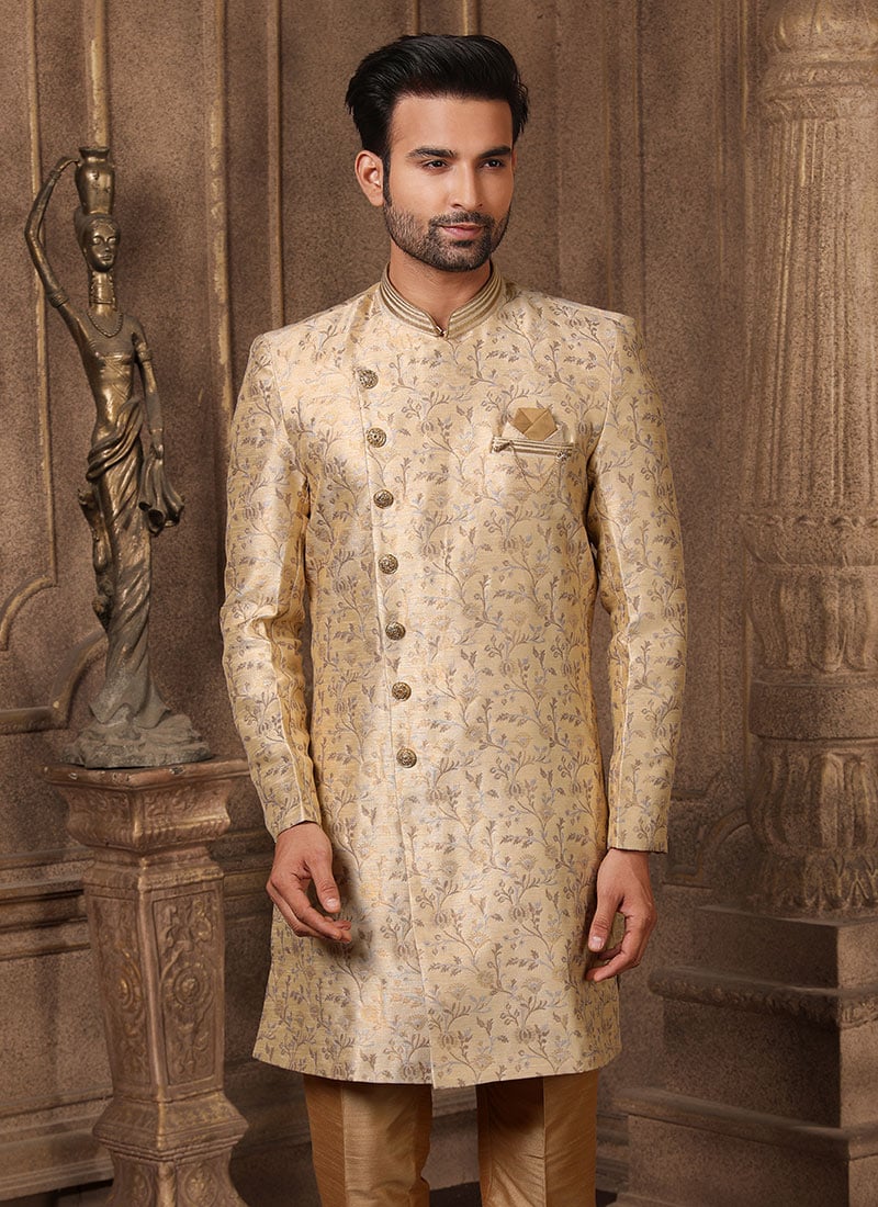 Men's Indo Western Sherwani | Buy Indo Western Sherwani Online