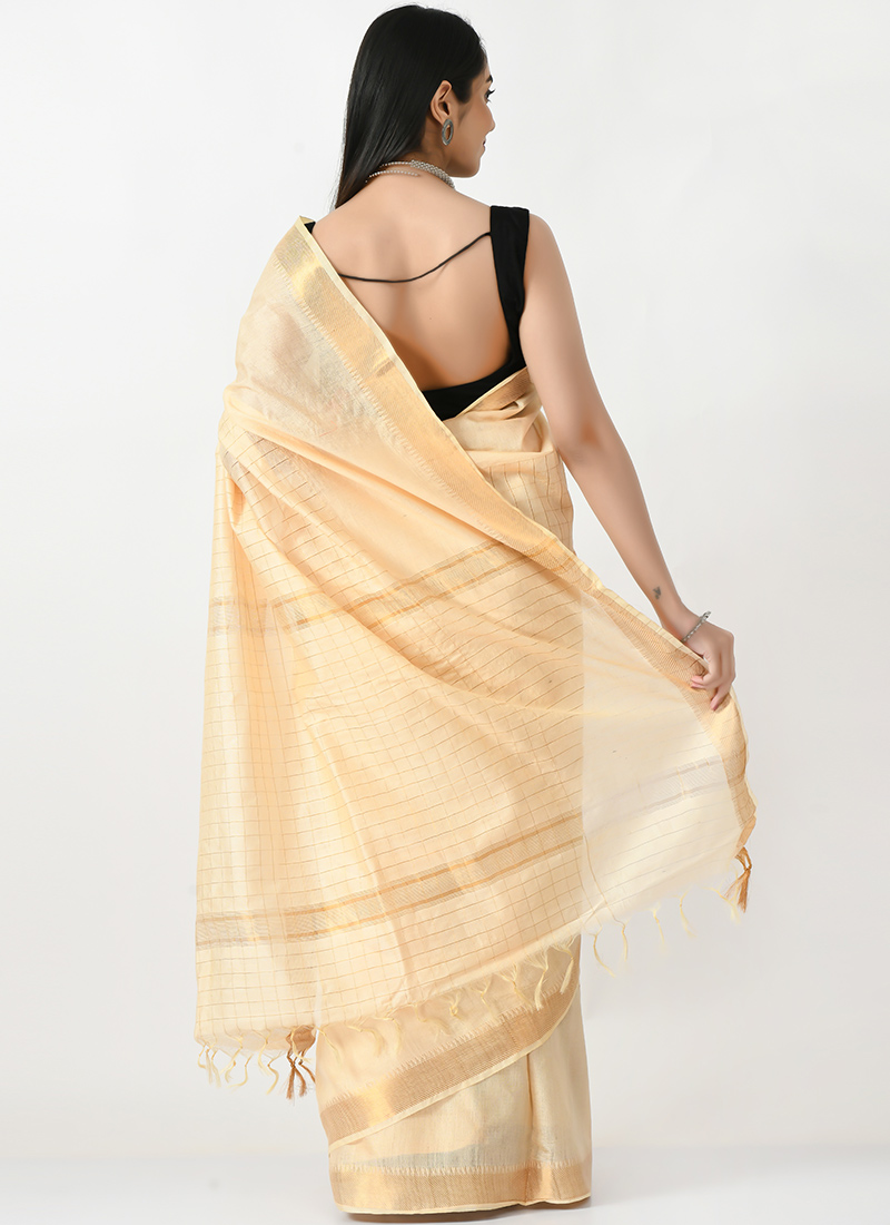 Buy Latest Gold Sarees Designs Online - Cbazaar