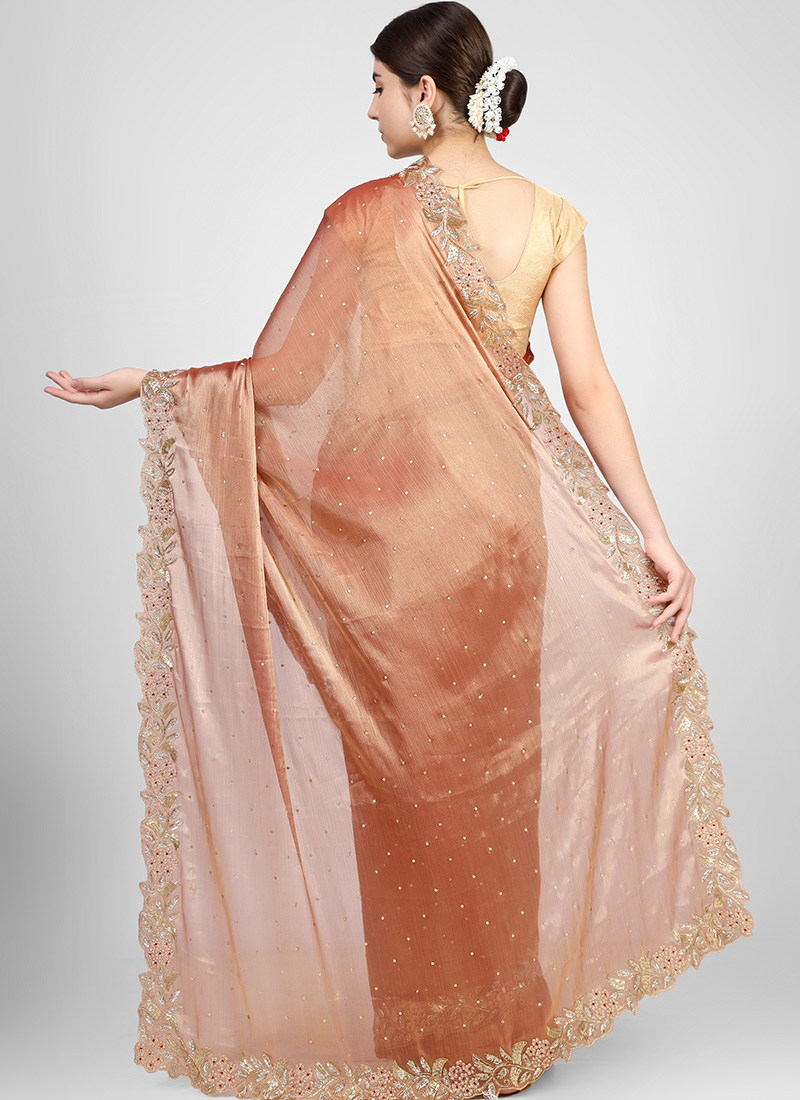 Buy Latest Gold Sarees Designs Online - Cbazaar