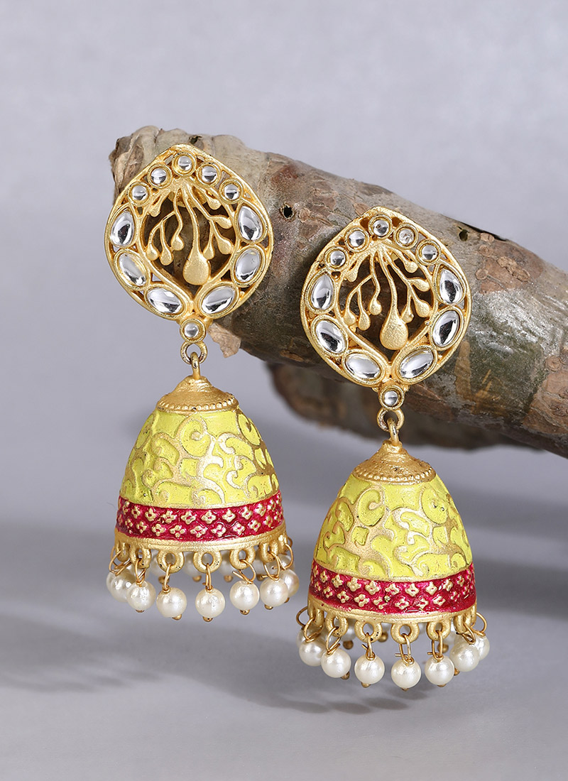 Latest Jhumka Style Earrings Collection - Cbazaar