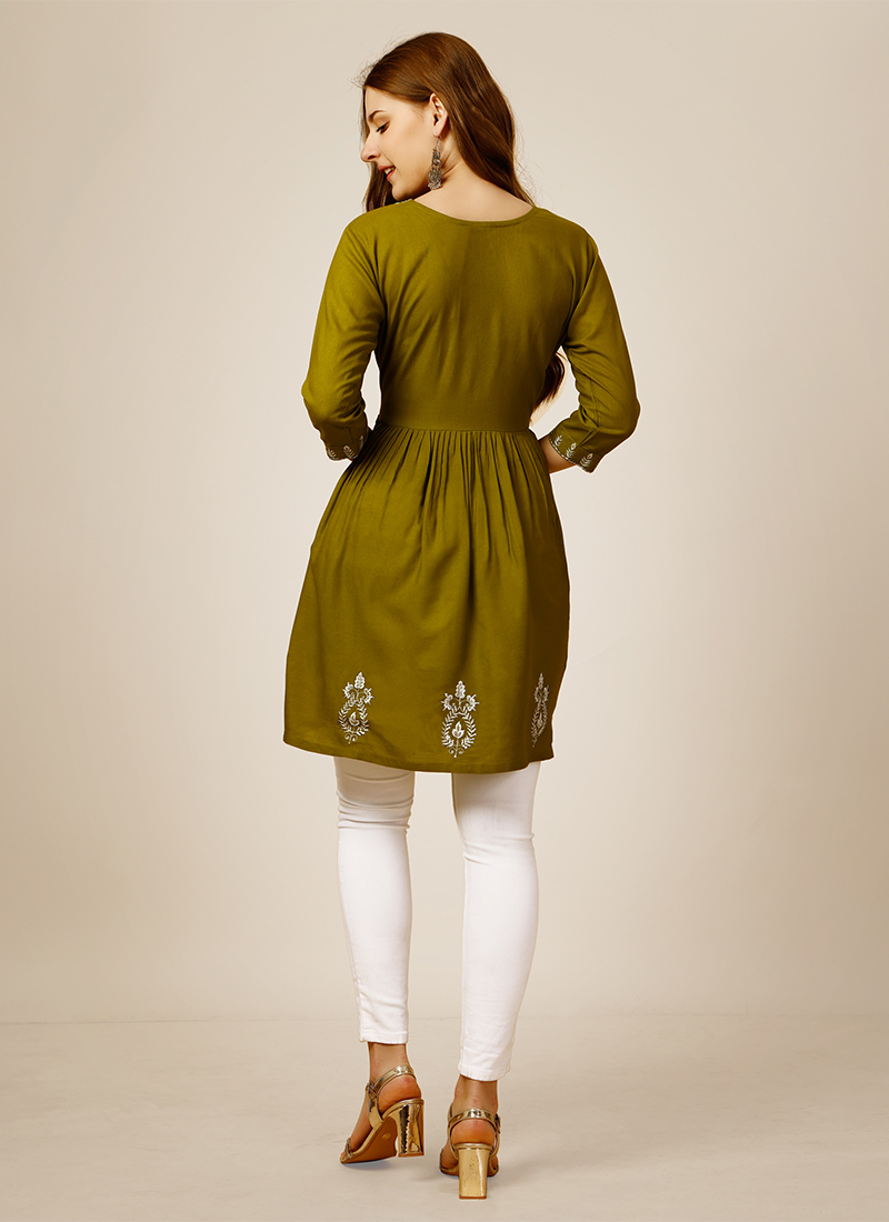 Buy Latest Style Short Kurtis For Girls And Women