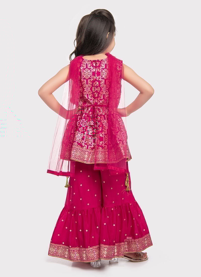 Kids Girls Sharara Suit for Kids Girls - buy Kids Girls Sharara Suit ...