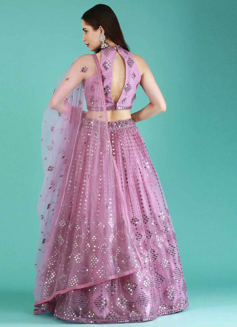 Buy Lavender Lehenga Choli Online | Online Lavender Lehenga Dresses ...
