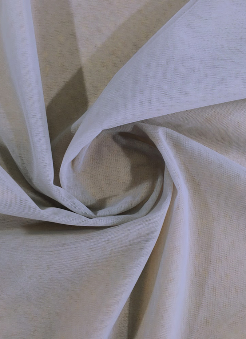 Shop Light Grey Net Fabric Online at Best Price | Cbazaar