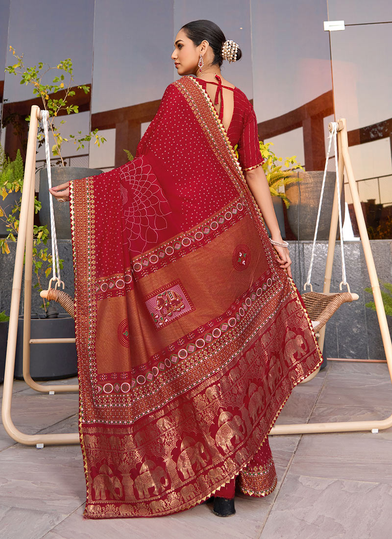Maroon Saree | Buy Maroon Sarees Online Shopping - Cbazaar