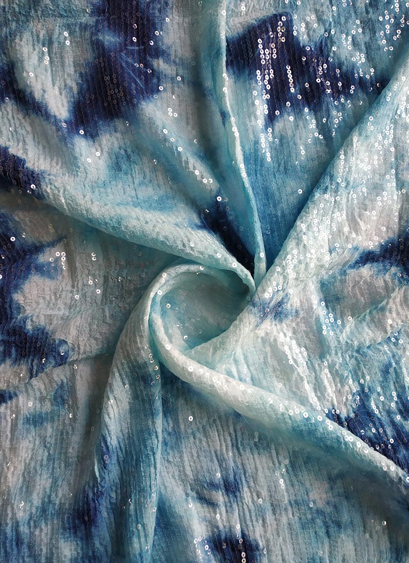 Buy Indian Ethnic Clothing - chinon Fabrics