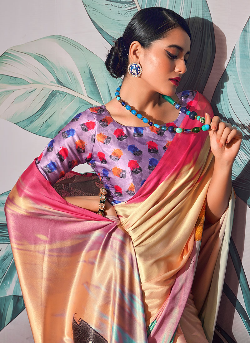 Purchase Multicolored Sarees Online | Buy Saree Collections