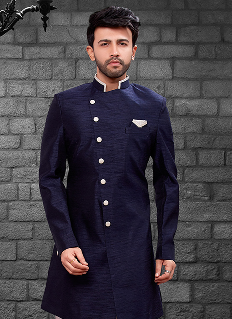 Mens Achkan Sherwani: Buy Achkan Sherwani Online Shopping