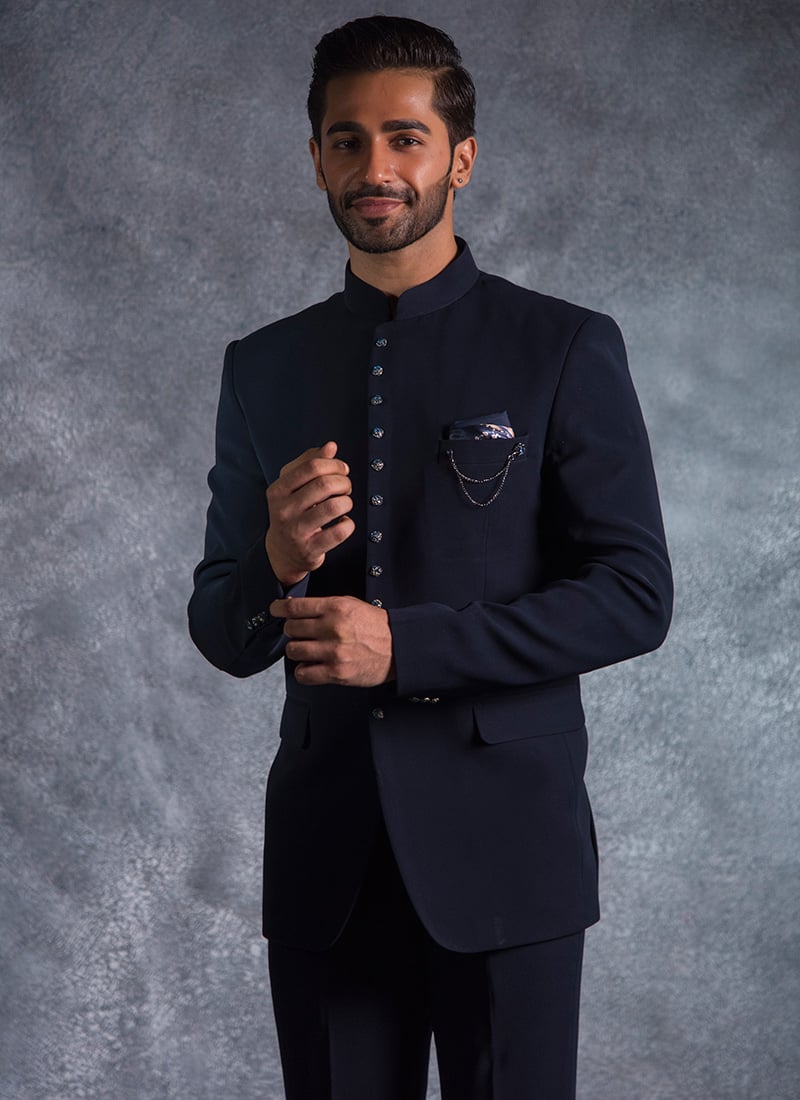 Buy Men's Bandhgala Suits Online | Jodhpuri Suits For Men
