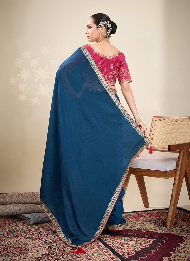 Shop Latest Embroidered Sarees Online Collection -Cbazaar