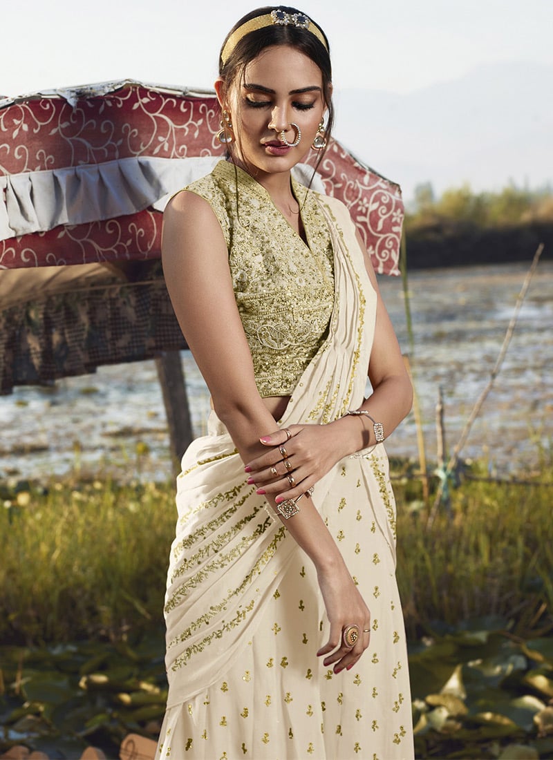 Indo Western Sarees : Buy Indo Western Sarees Online Shopping