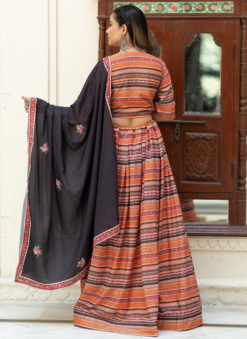 Buy Printed Lehengas Online For Women Stylish Collections