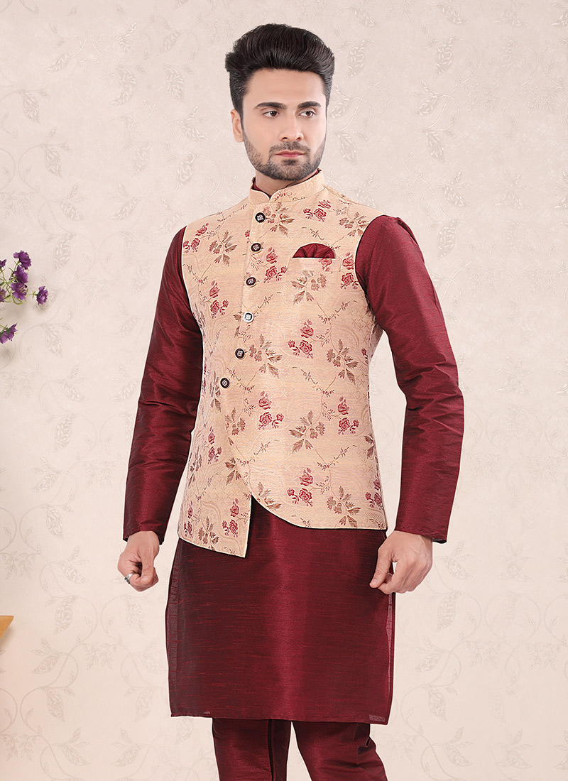 Buy Men’s Nehru Jackets Online in USA | Wedding & Festive Wear