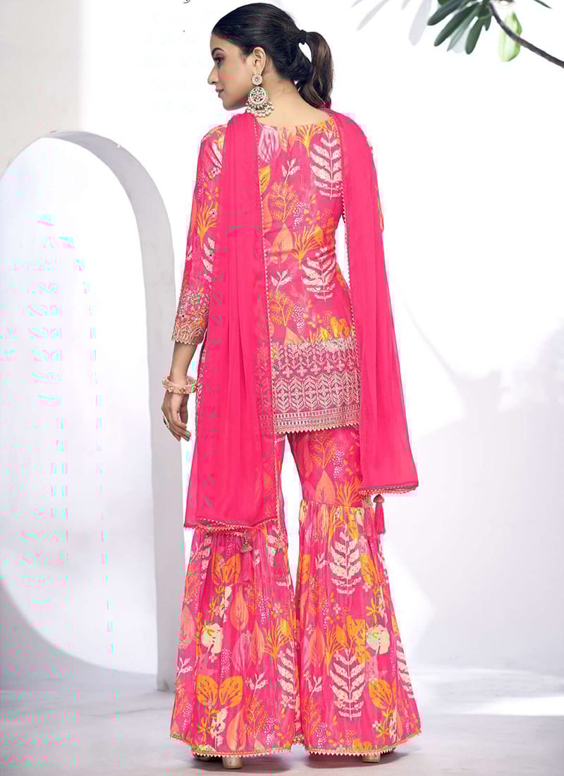Latest Sharara Suits Designs For Women