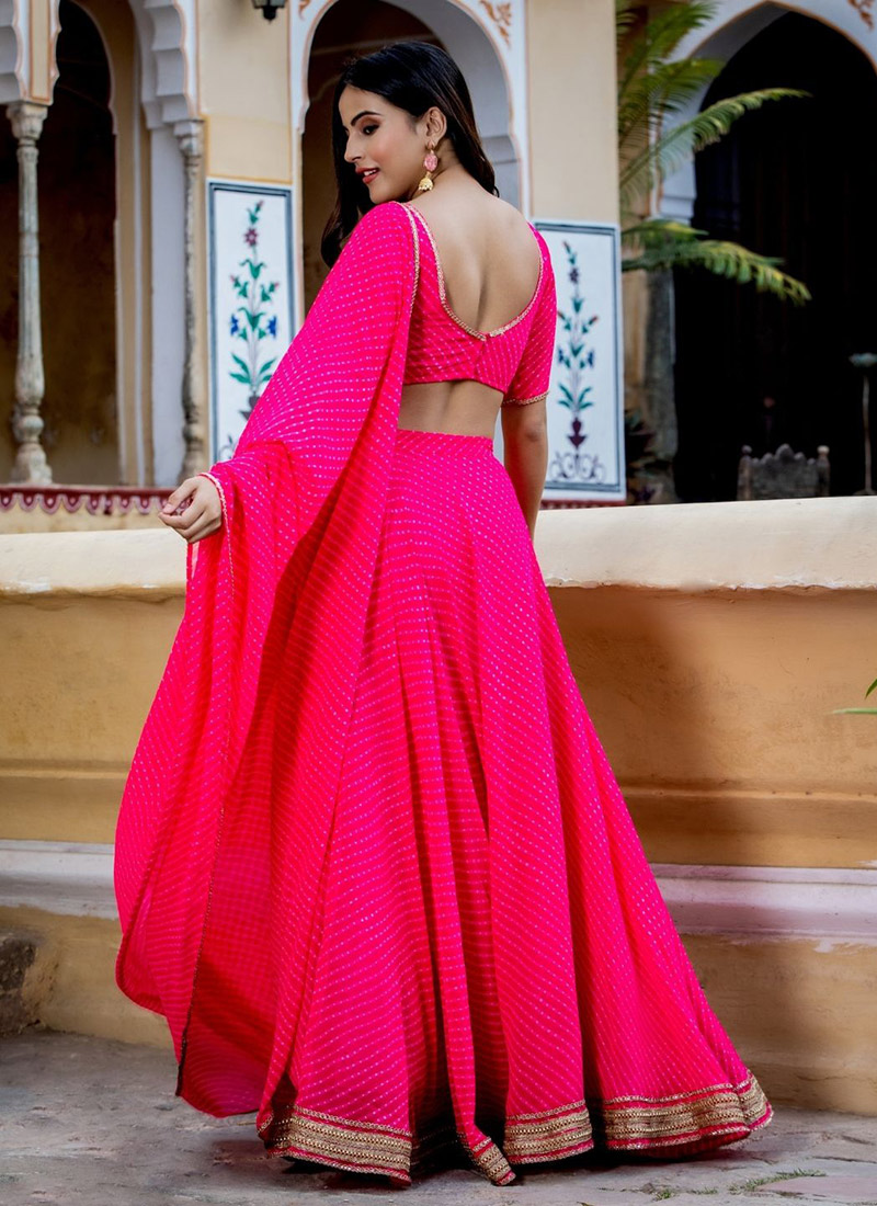 Simple Lehengas : Shop Designer Simple Lehenga Choli Online -Cbazaar