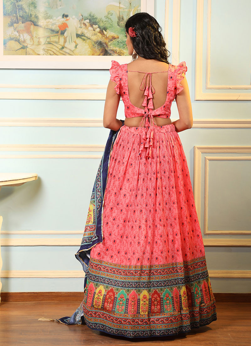 Latest Designer A Line Lehenga Choli For Women
