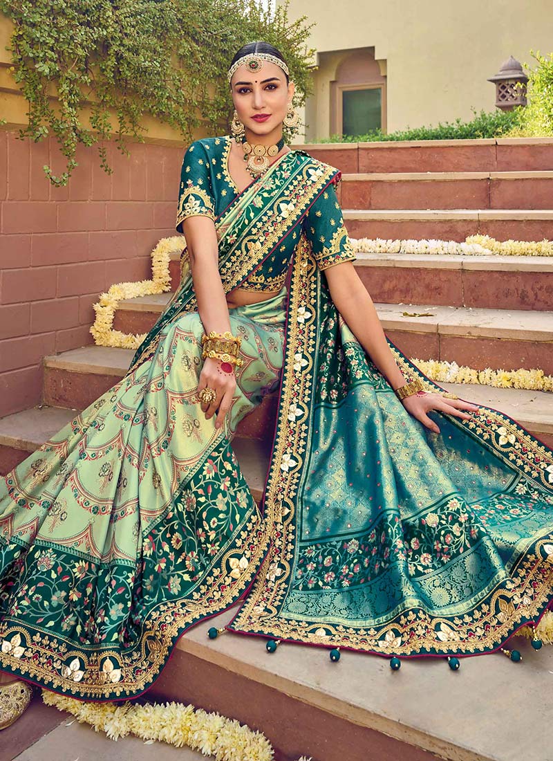 Latest Indian Wedding Sarees For Women