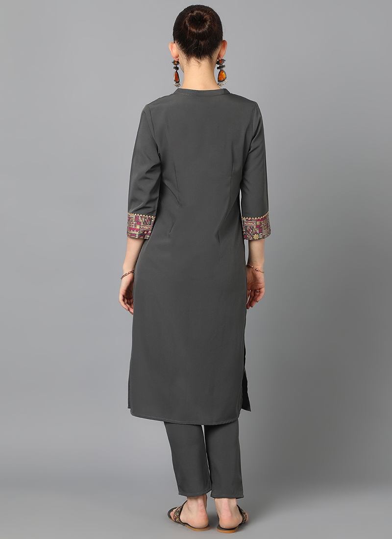 Buy Latest Grey Colour Kurta Sets Online