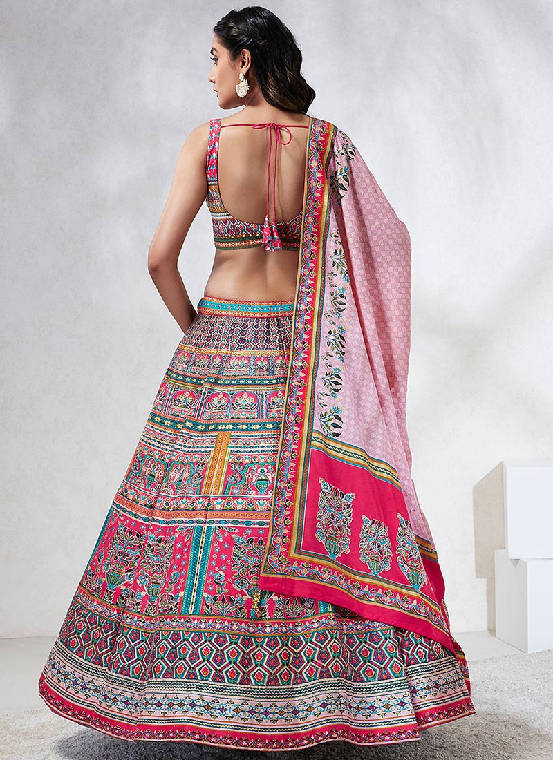 Buy Printed Lehengas Online For Women Stylish Collections