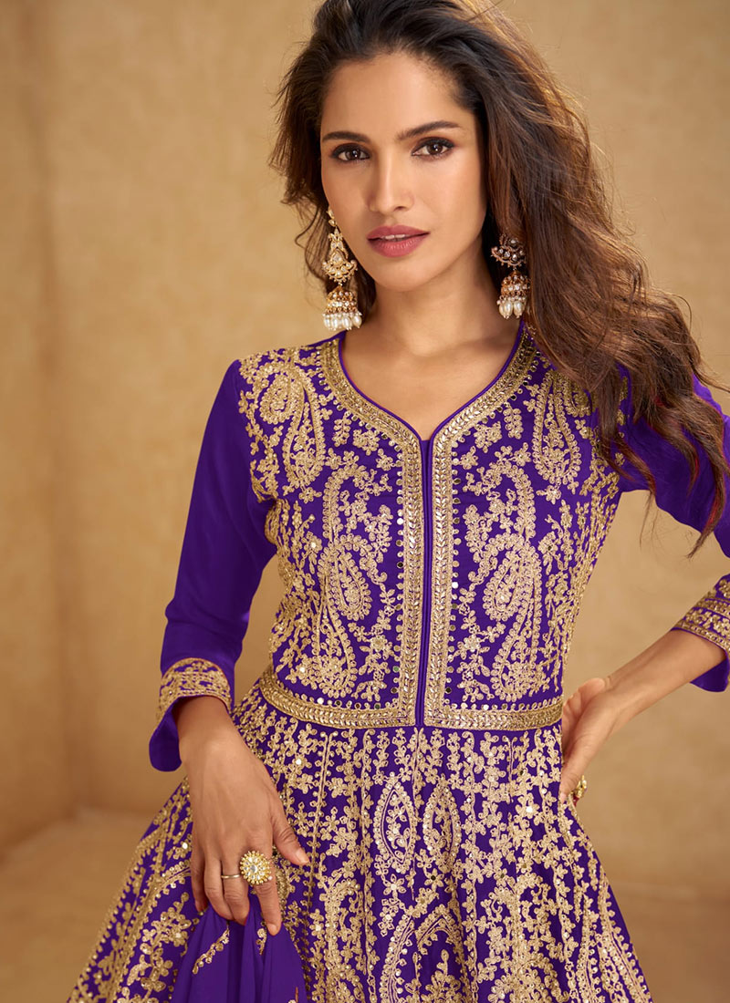 Buy Designer Lehenga With Long Top Choli Online