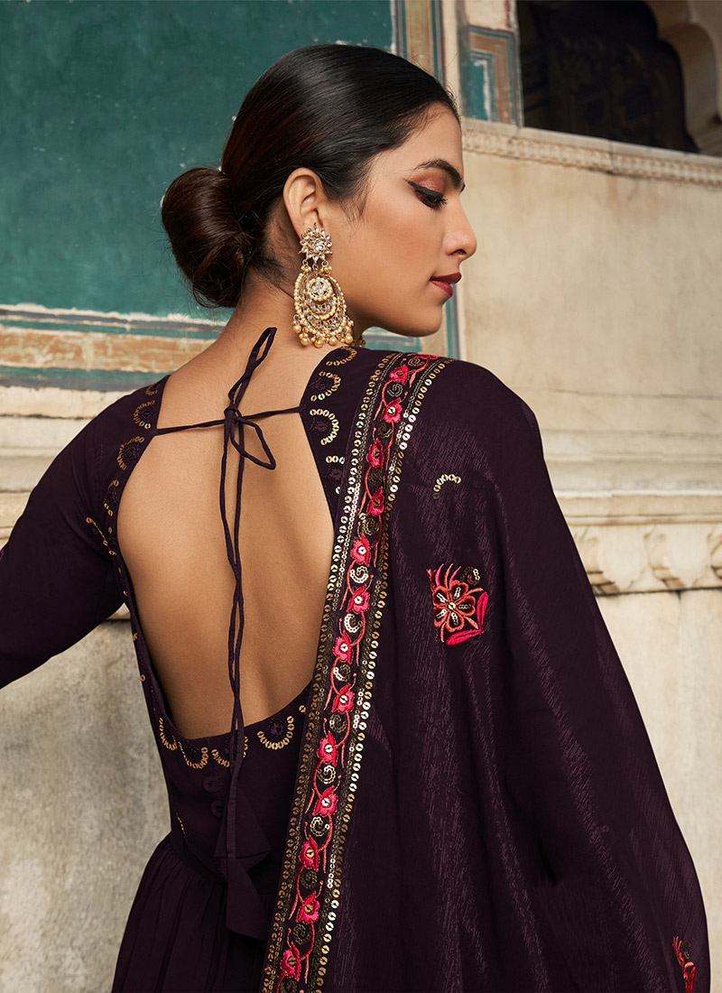 Buy Anarkali Gown Online: Latest Indo Western Anarkali Gowns