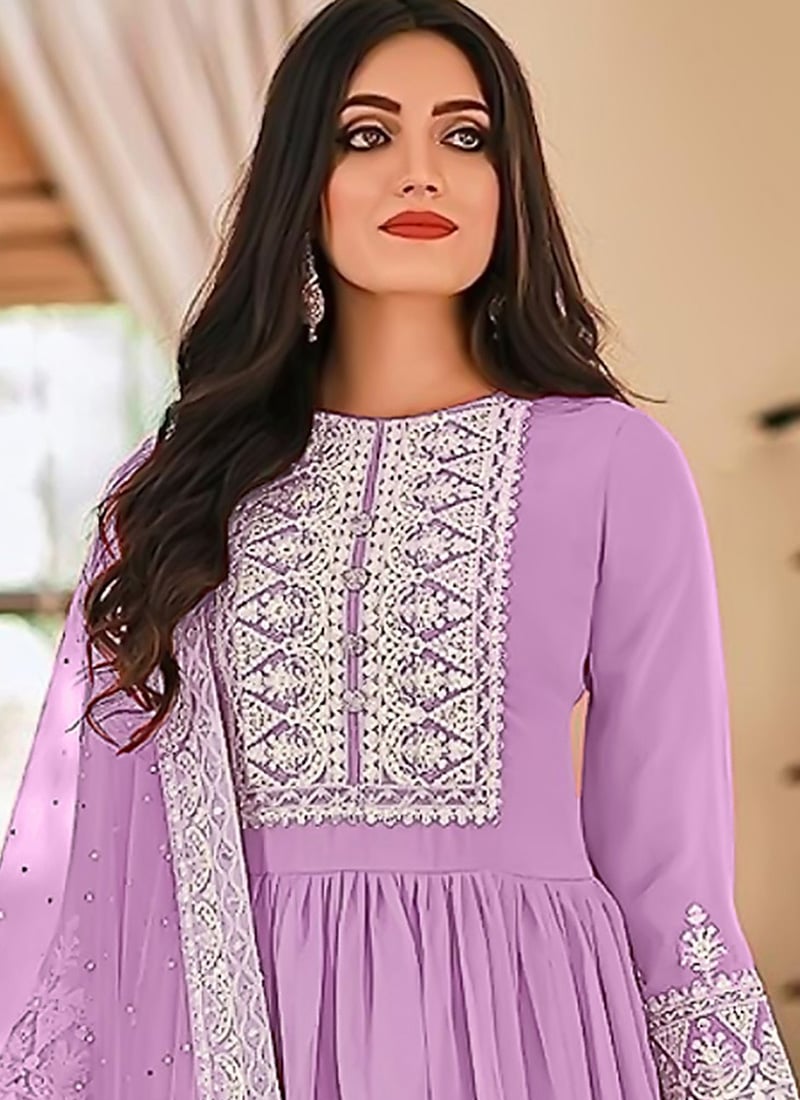 Buy Purple Salwar Kameez | Online Indian Wedding Purple Salwar Kameez