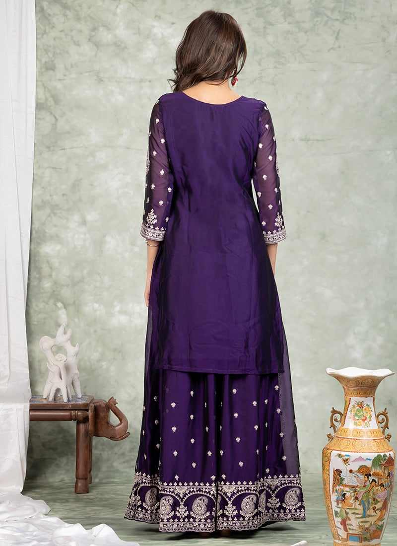 Buy Designer Lehenga With Long Top Choli Online