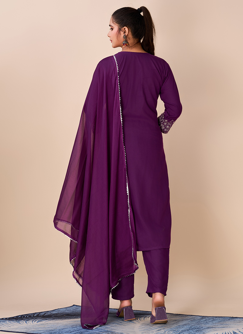 Buy Salwar Kameez Straight Pant Suit For Wedding & Bridal