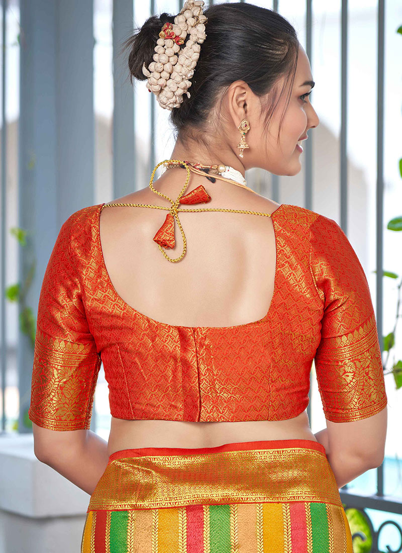 Buy Latest Red Sarees Designs Online Shopping