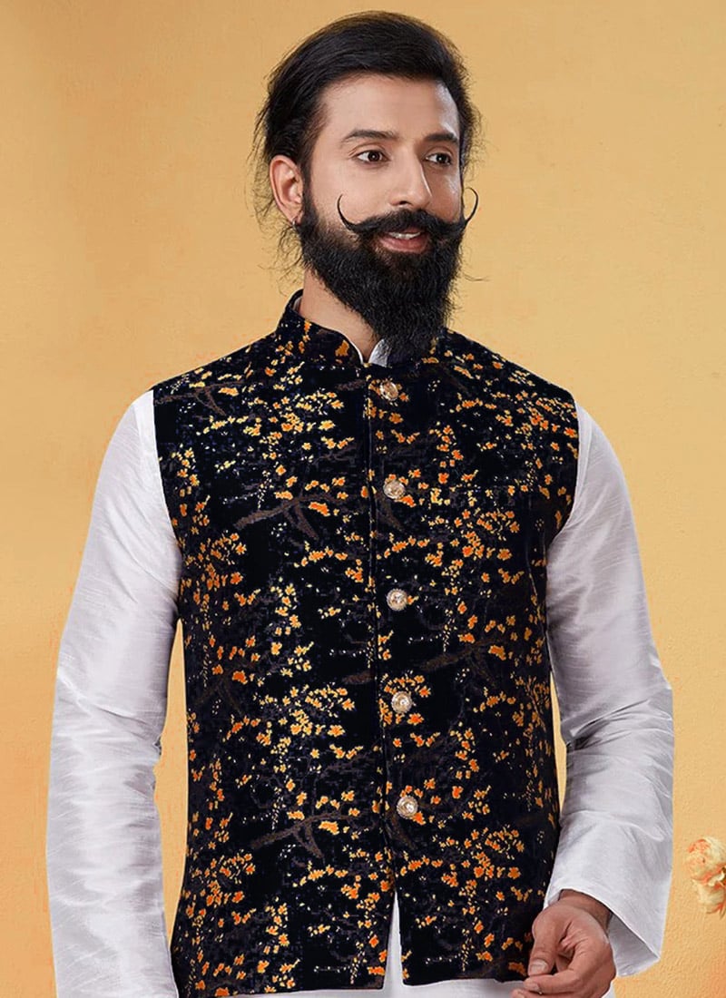 Buy Men’s Nehru Jackets Online in USA | Wedding & Festive Wear