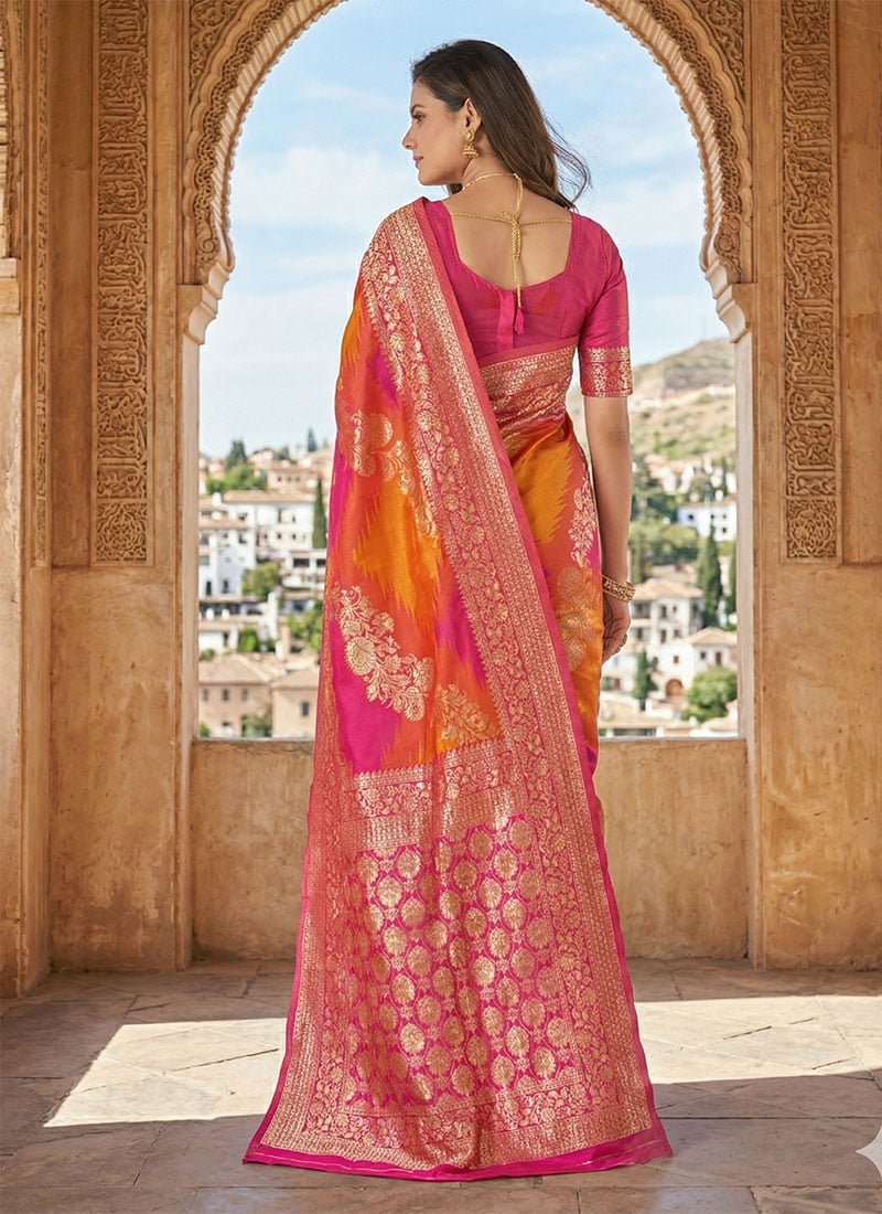 Buy Latest Benarsi Saree For Women Online At Cbazaar