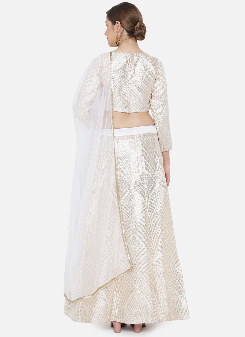Buy Modern White Lehenga For Women Online Outfits