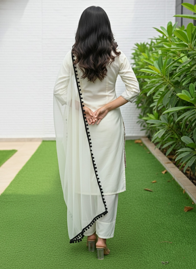 Shop Latest White Salwar Kameez Designs Online At Cbazaar