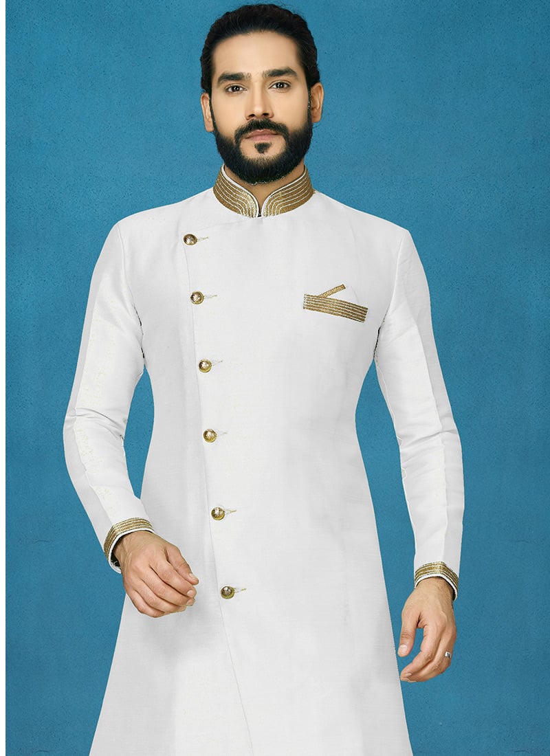 Shop Stylish White Sherwanis For Men Designer Collections