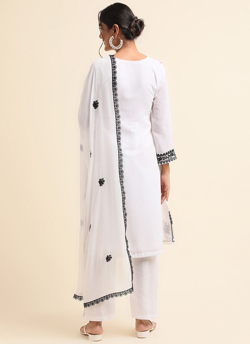 White Salwar Kameez: Latest White Salwar Kameez Designs Online