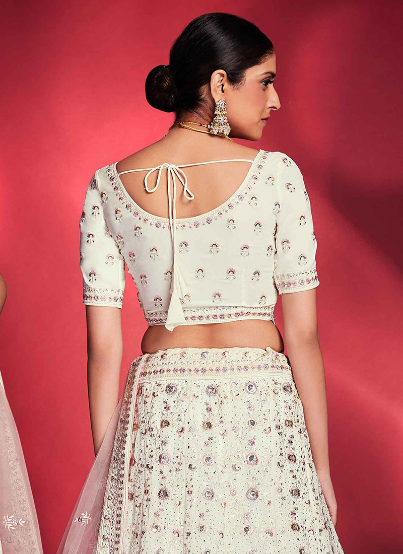 Buy Modern White Lehenga For Women Online Outfits