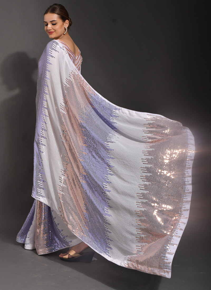 White Sarees: Buy Latest White Sarees Online Shopping - Cbazaar