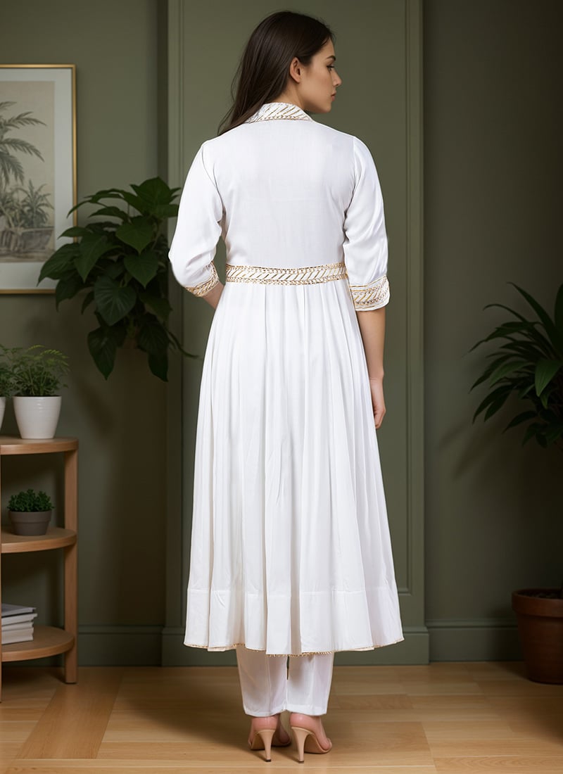 White Salwar Kameez: Latest White Salwar Kameez Designs Online