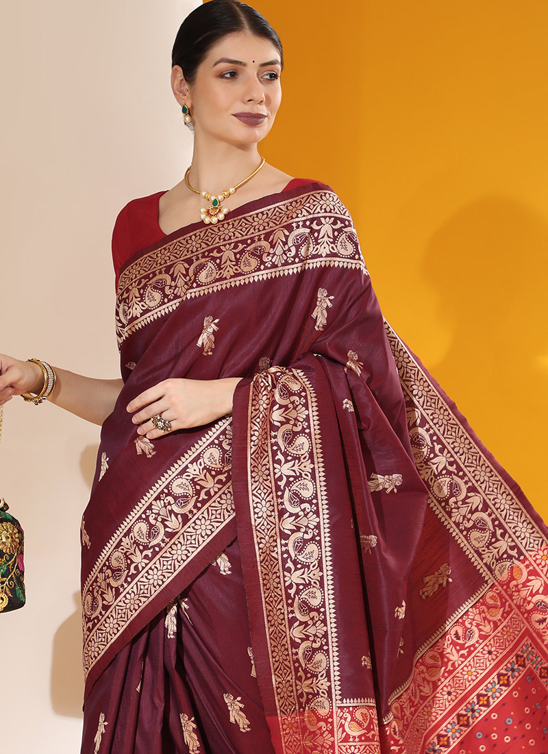 Handloom Sarees | Indian Traditional Handloom Sarees Collections