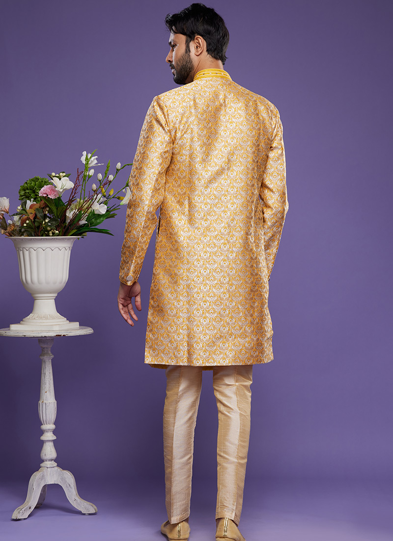 Buy Traditional Classic Sherwani Online in India - Cbazaar