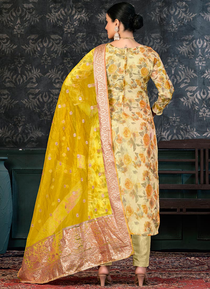 Buy Yellow Salwar Kameez | Latest Yellow Salwar Kameez Designs