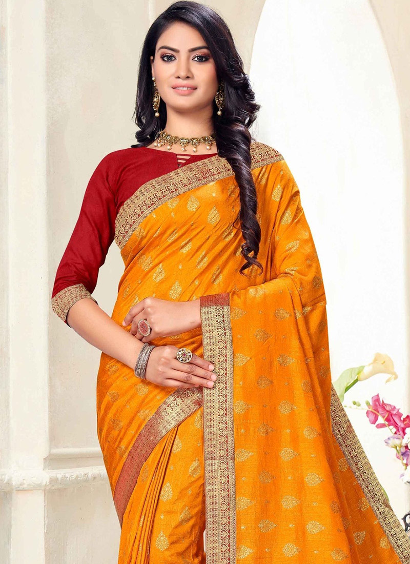 Shop Yellow Sarees Online | Purchase Yellow Sarees Online
