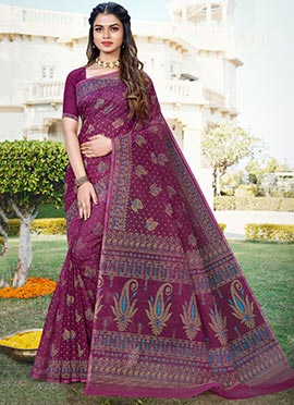 Shop Wine sarees online | Online Wine sarees | Purchase Wine sarees online