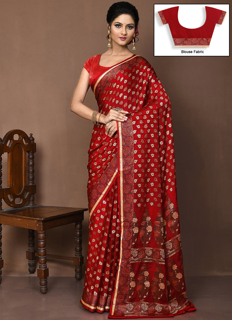 Maroon Saree | Buy Maroon Sarees Online Shopping - Cbazaar