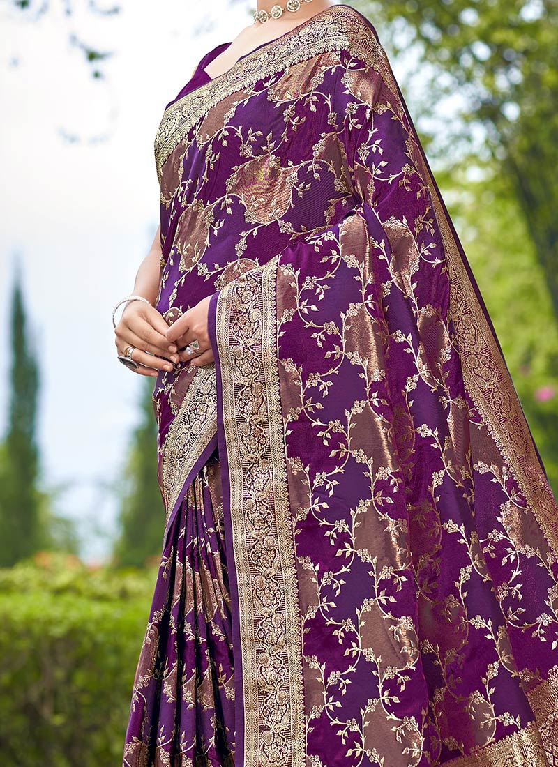Buy Latest Benarsi Saree For Women Online At Cbazaar
